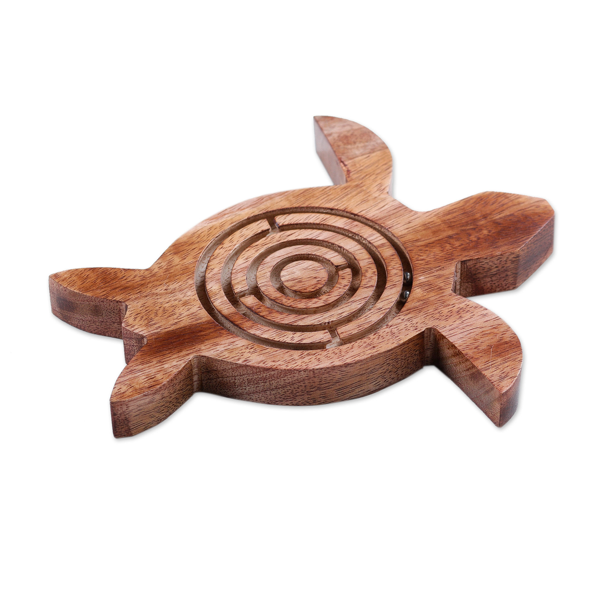 Novica Handmade Turtle Roads Wood Maze Game - Wayfair Canada