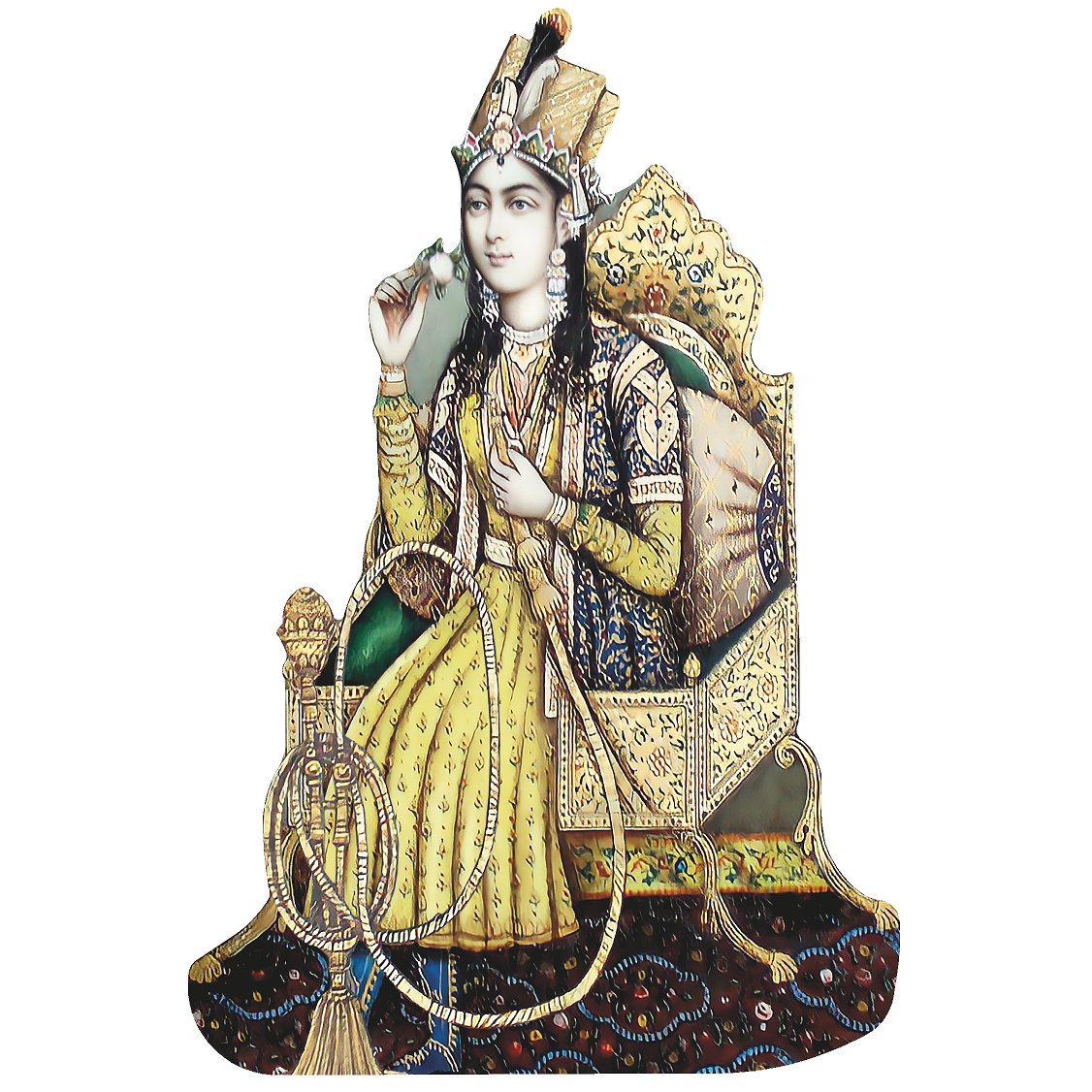 Wet Paint Printing Mumtaz Taj Mahal Empress Consort Mughal Empire ...