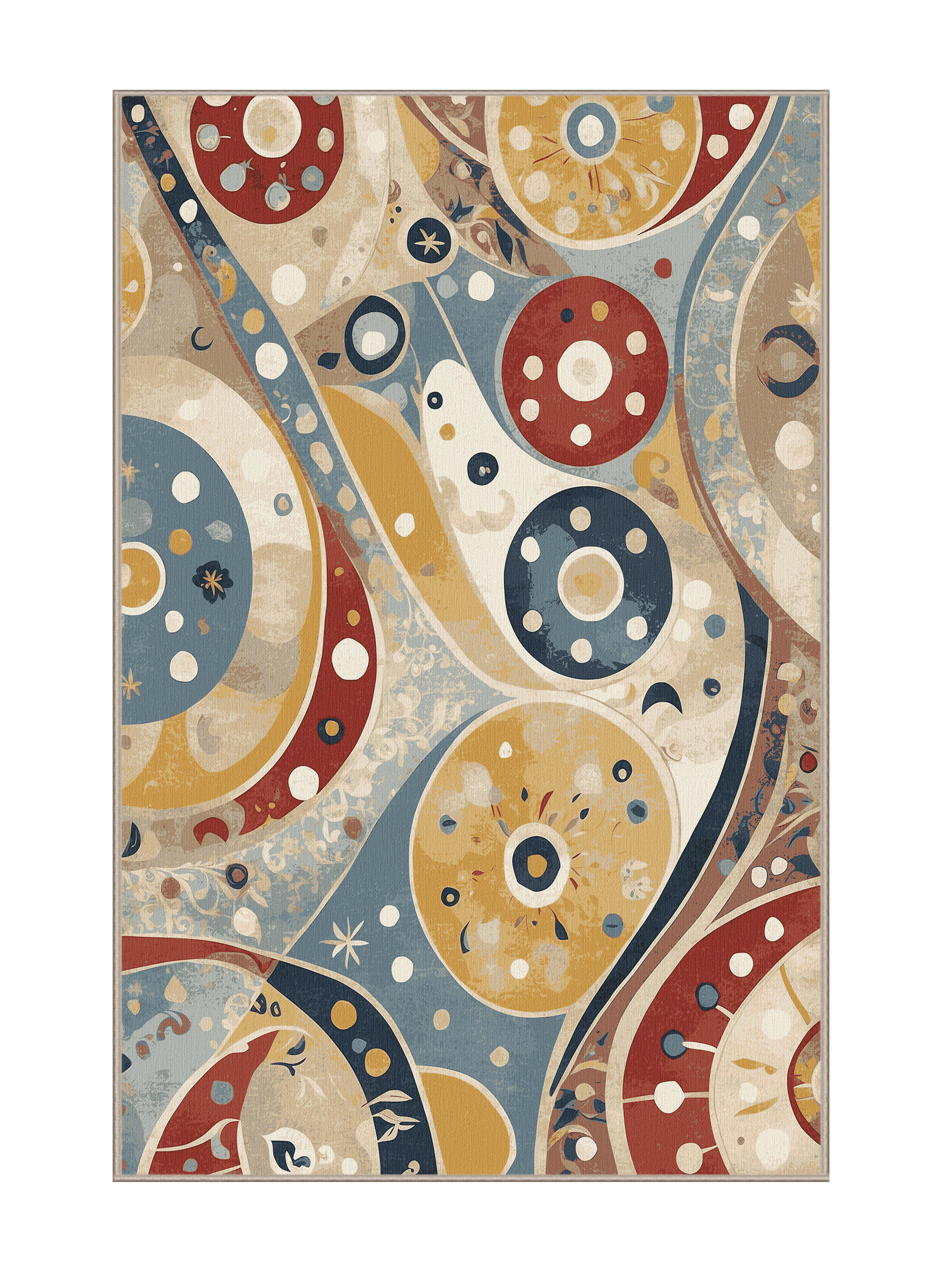 Winston Porter Dynamic Line Rug | Wayfair