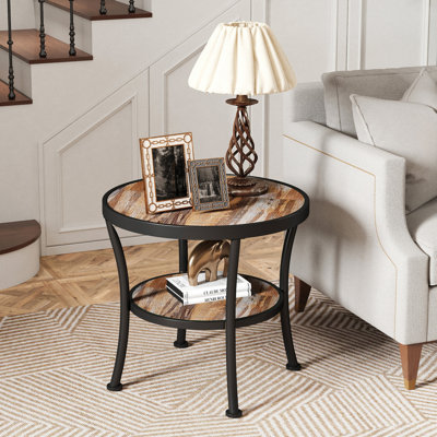 Millwood Pines Rolande End Table with Storage & Reviews | Wayfair
