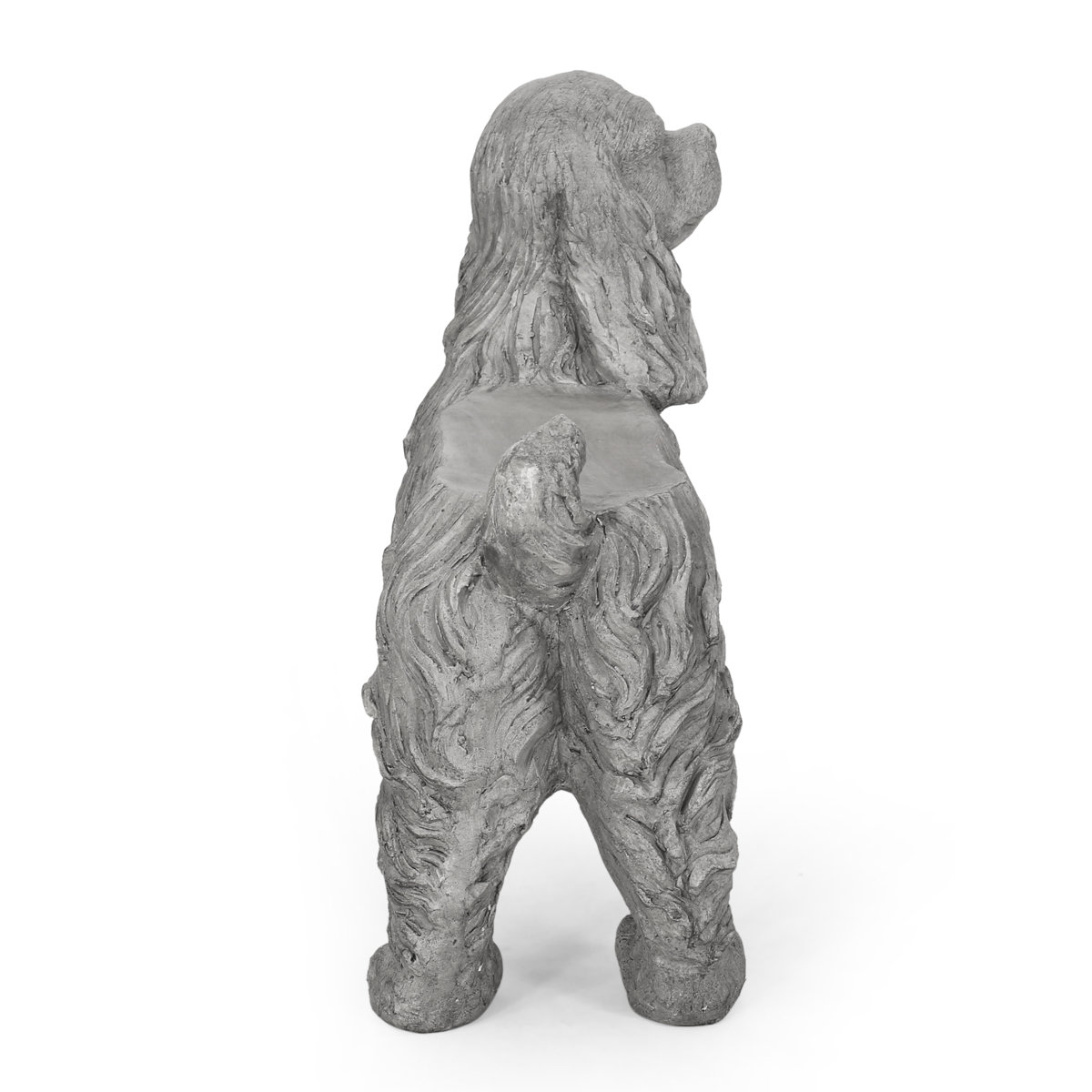 Red Barrel Studio® Jordana Cocker Spaniel Stone Garden Bench & Reviews ...