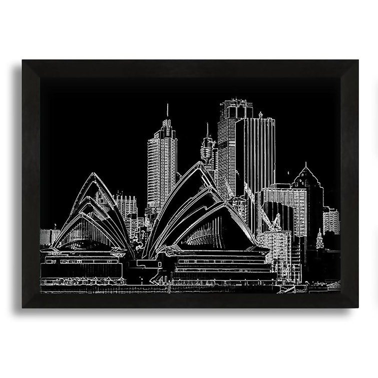 Ivy Bronx Australia Sydney Opera House - Graphic Art on Canvas ...