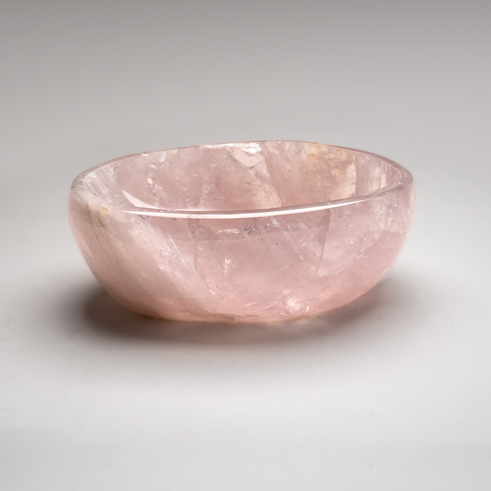 Astro Gallery of Gems Genuine Polished Rose Quartz Bowl (6.6 Lbs) | Wayfair