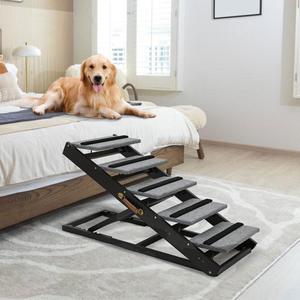 Tucker Murphy Pet™ Dog Ramp,Adjustable Folding Pet Ramp For Bed, Couch ...