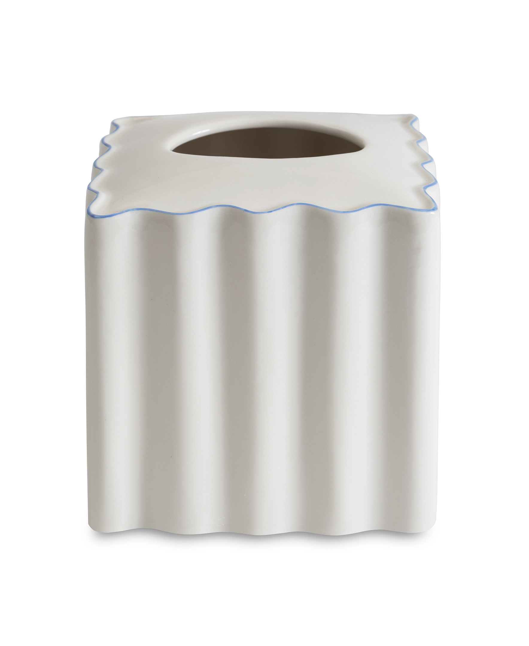 Wrought Studio™ Le Marais Blue Tissue Holder & Reviews | Wayfair