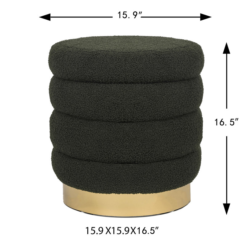 Mercer41 Mithusa Upholstered Ottoman & Reviews | Wayfair