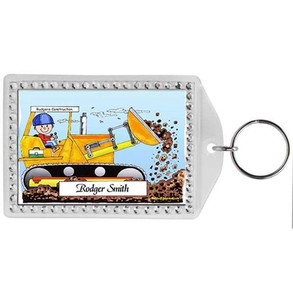 Printed Perfection Personalized Friendly Folks Bulldozer Operator ...