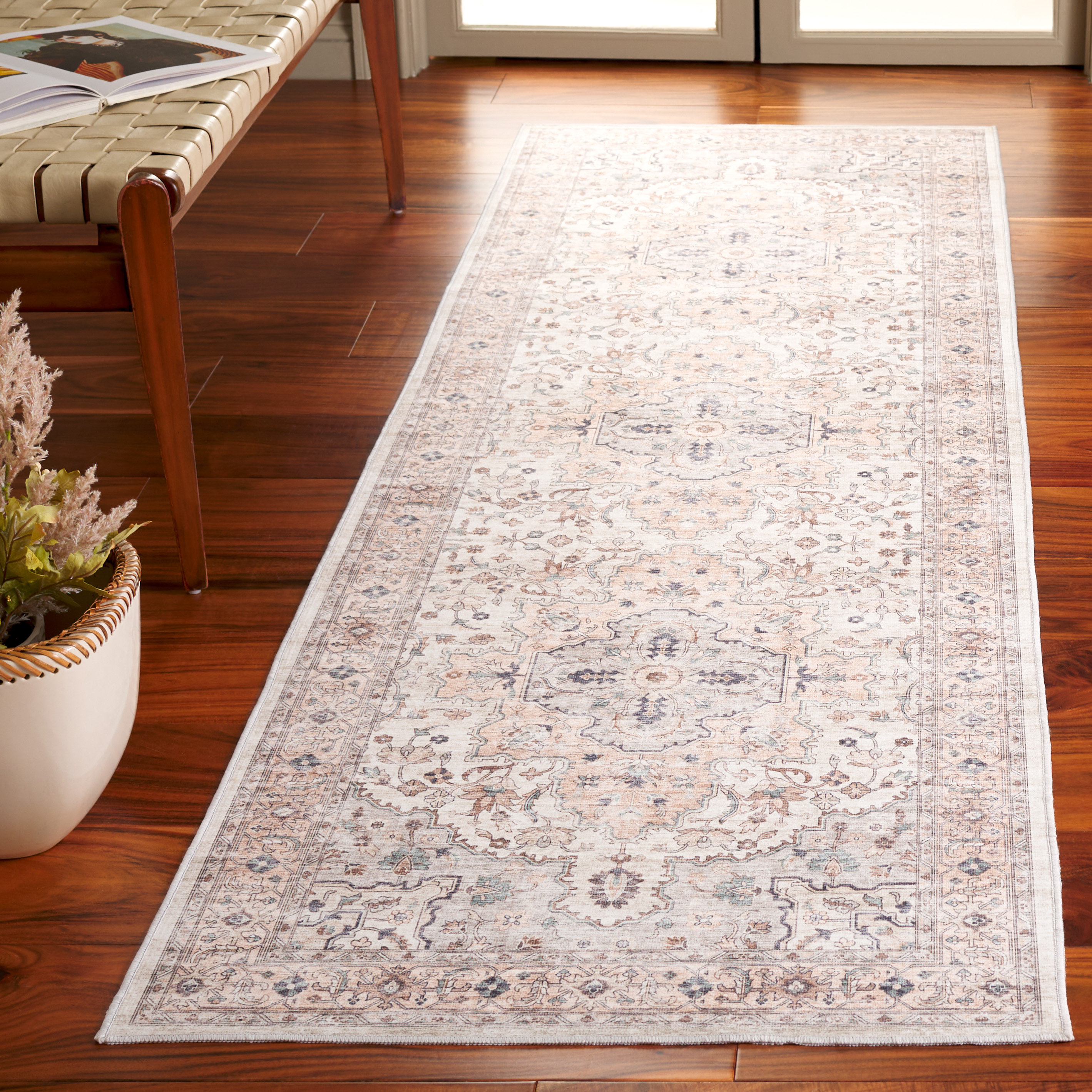 Langley Street® Lomeli Area Rug with Non-Slip Backing & Reviews | Wayfair