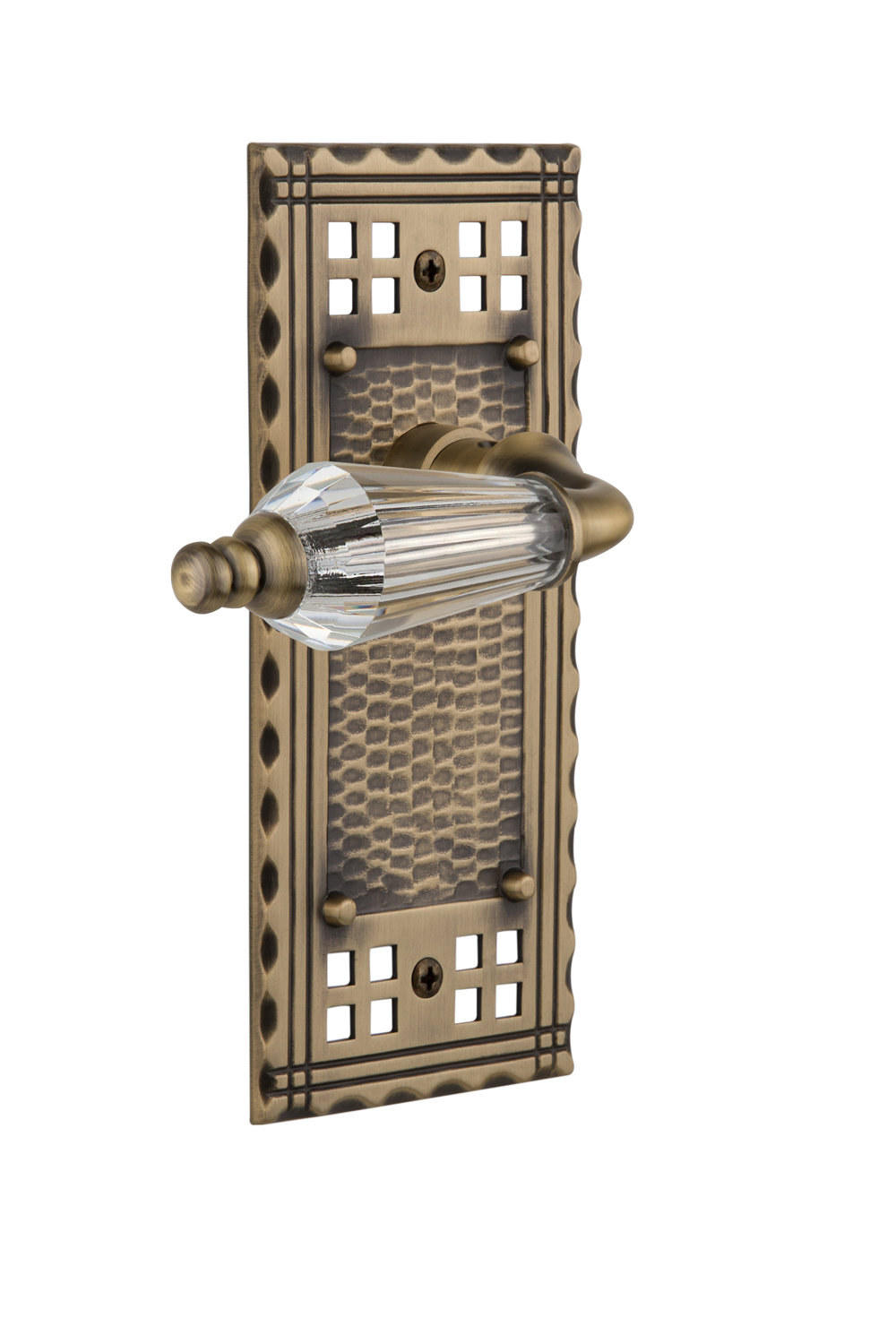 Nostalgic Warehouse Craftsman Plate Double Dummy with Parlour Lever ...