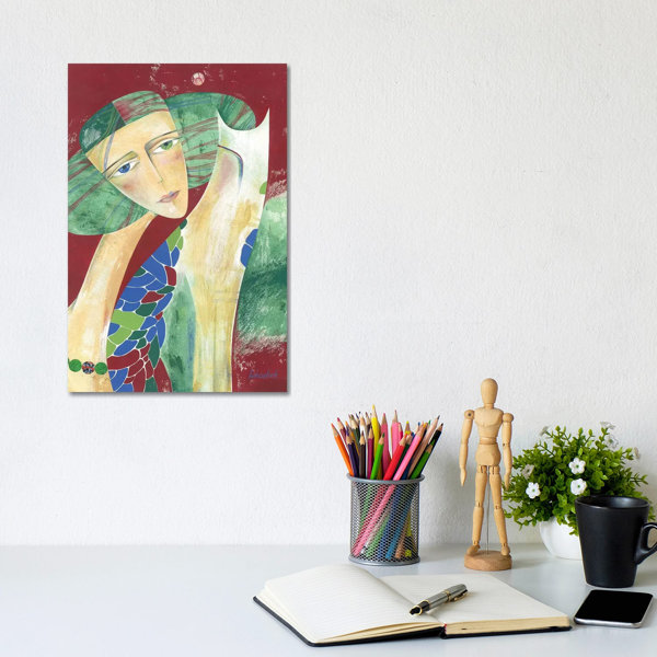 ClassicLiving Moon Beads by Neli Lukashyk - Wrapped Canvas Painting ...