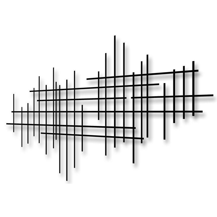 Karo Studio Linear II Handmade Metal Wall Decor by Karo Martirosyan ...