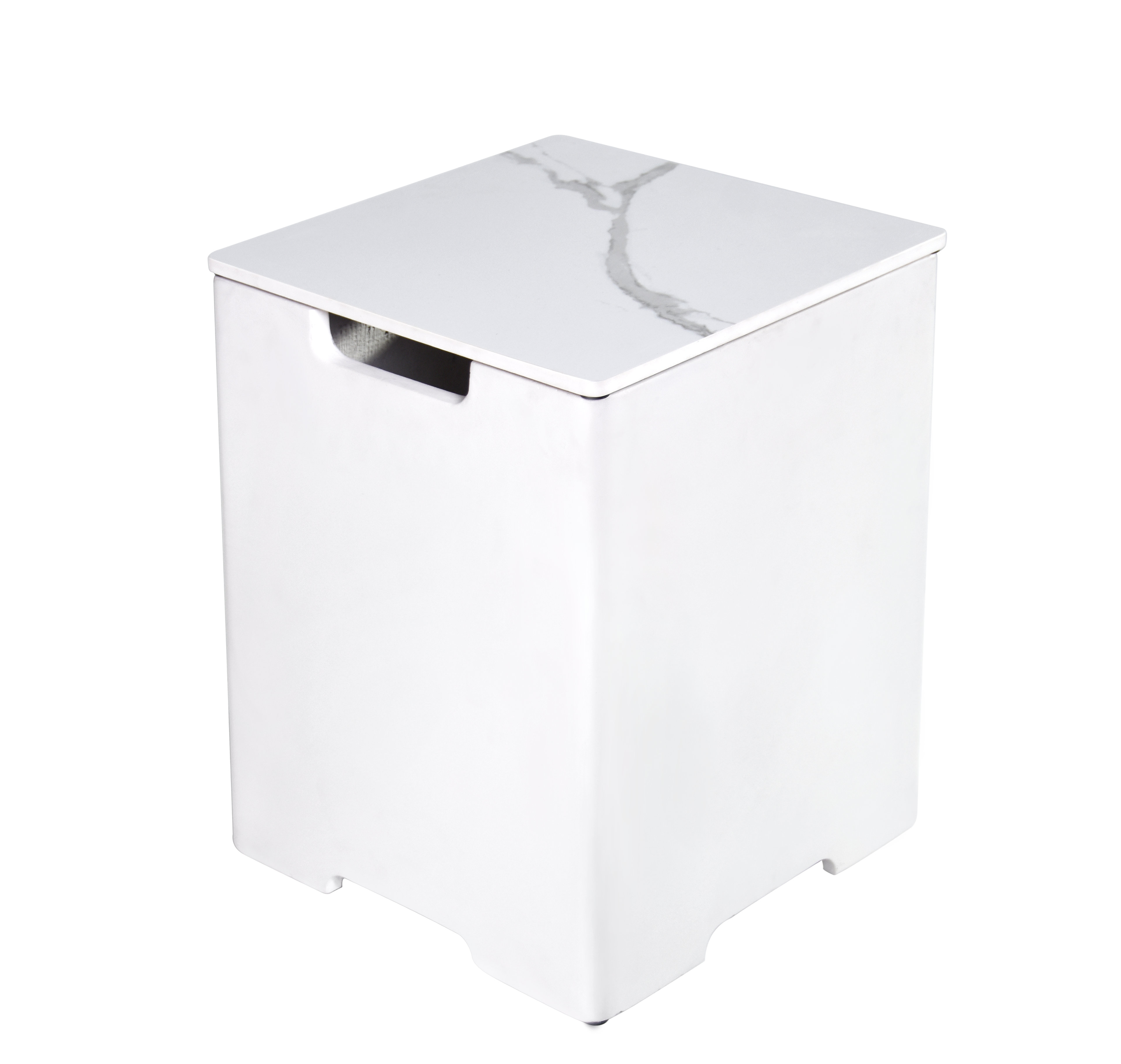 Elementi Square Marble Porcelain 16" Propane Tank Cover by Elementi ...