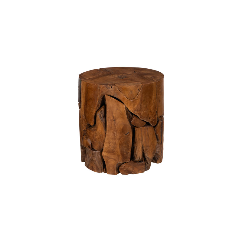 Phillips Collection Teak Accent Stool & Reviews | Wayfair