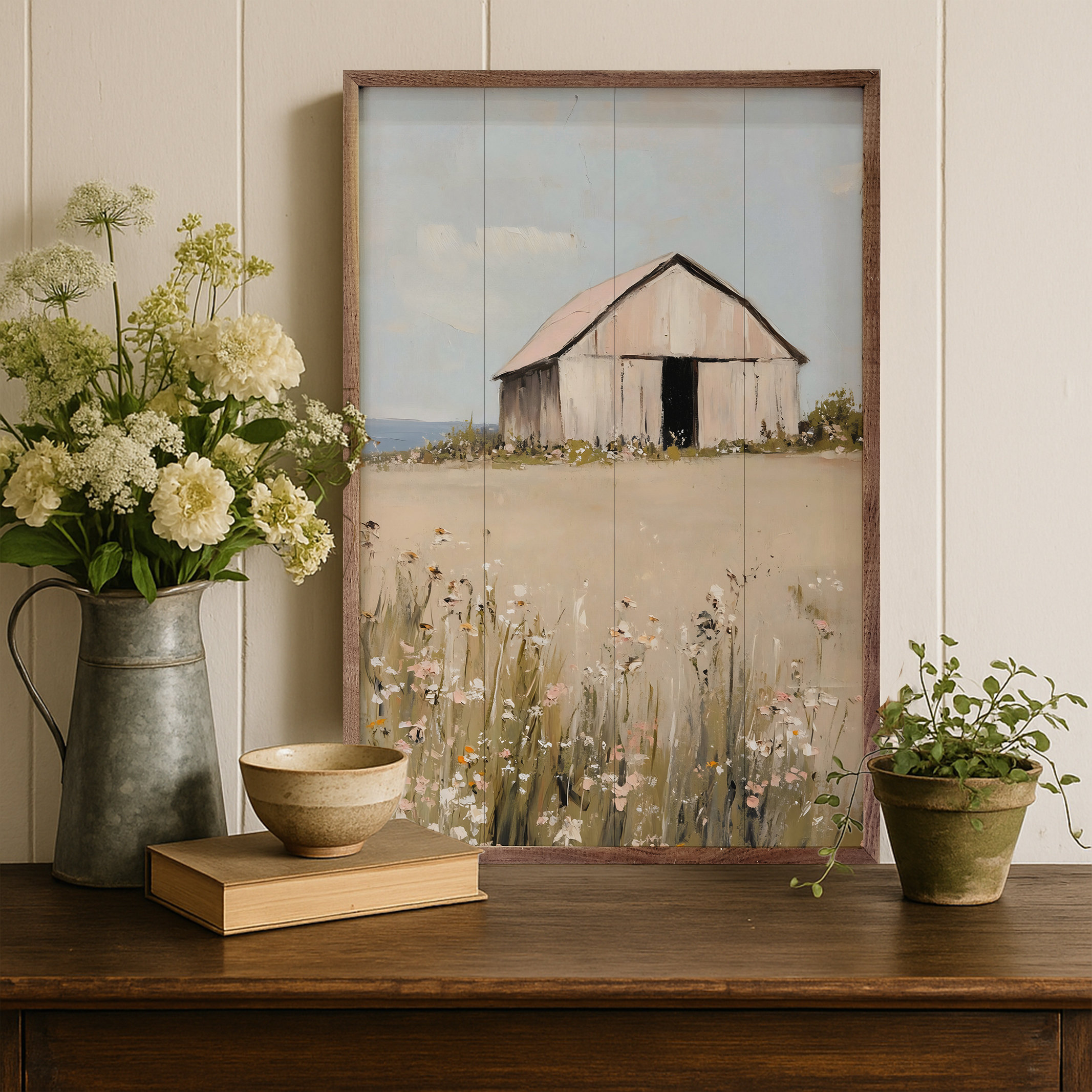 Ophelia & Co. Pretty Pink Barn By Franklyn Gregory - Wayfair Canada