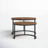 Trent Austin Design® Allenhurst Frame 2 Nesting Tables & Reviews | Wayfair