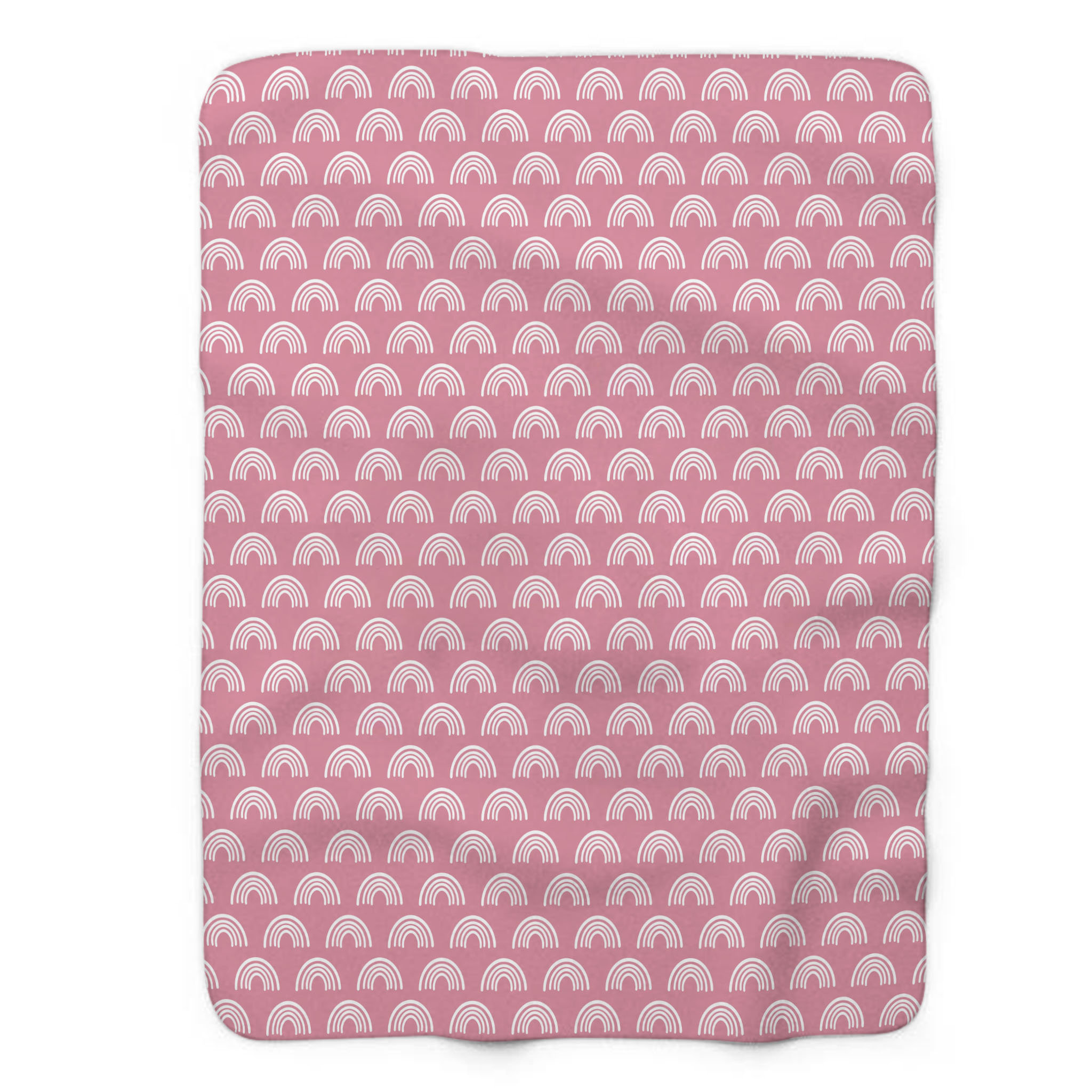 MentionedYou Mauve Angle - 1 Piece Premium Sherpa Blanket | Wayfair