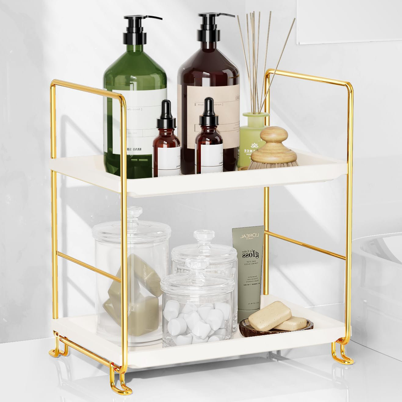 Everly Quinn Raeqwon Makeup Organizer | Wayfair