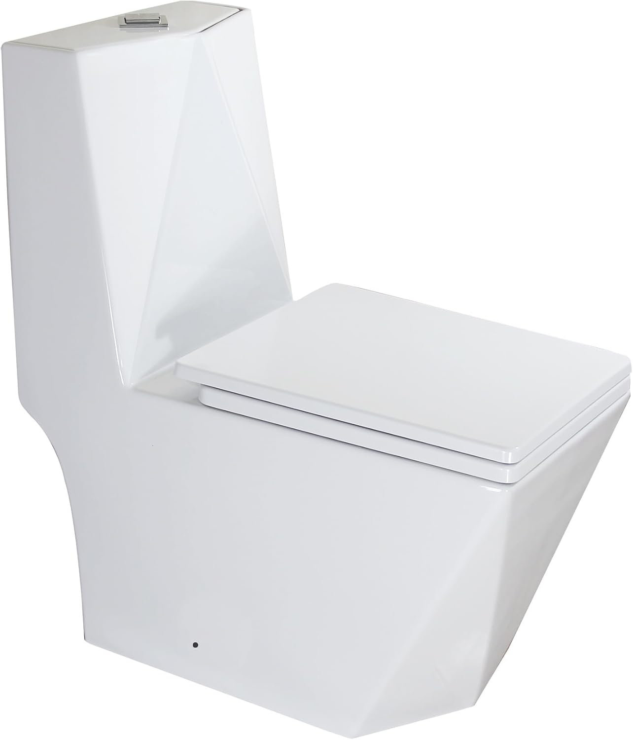 Yingze Rear Outlet Toilet Rectangular Bowl With Diamond-Shaped Sleek ...