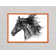 Gracie Oaks Horse Galloping Head - Single Picture Frame Print | Wayfair ...