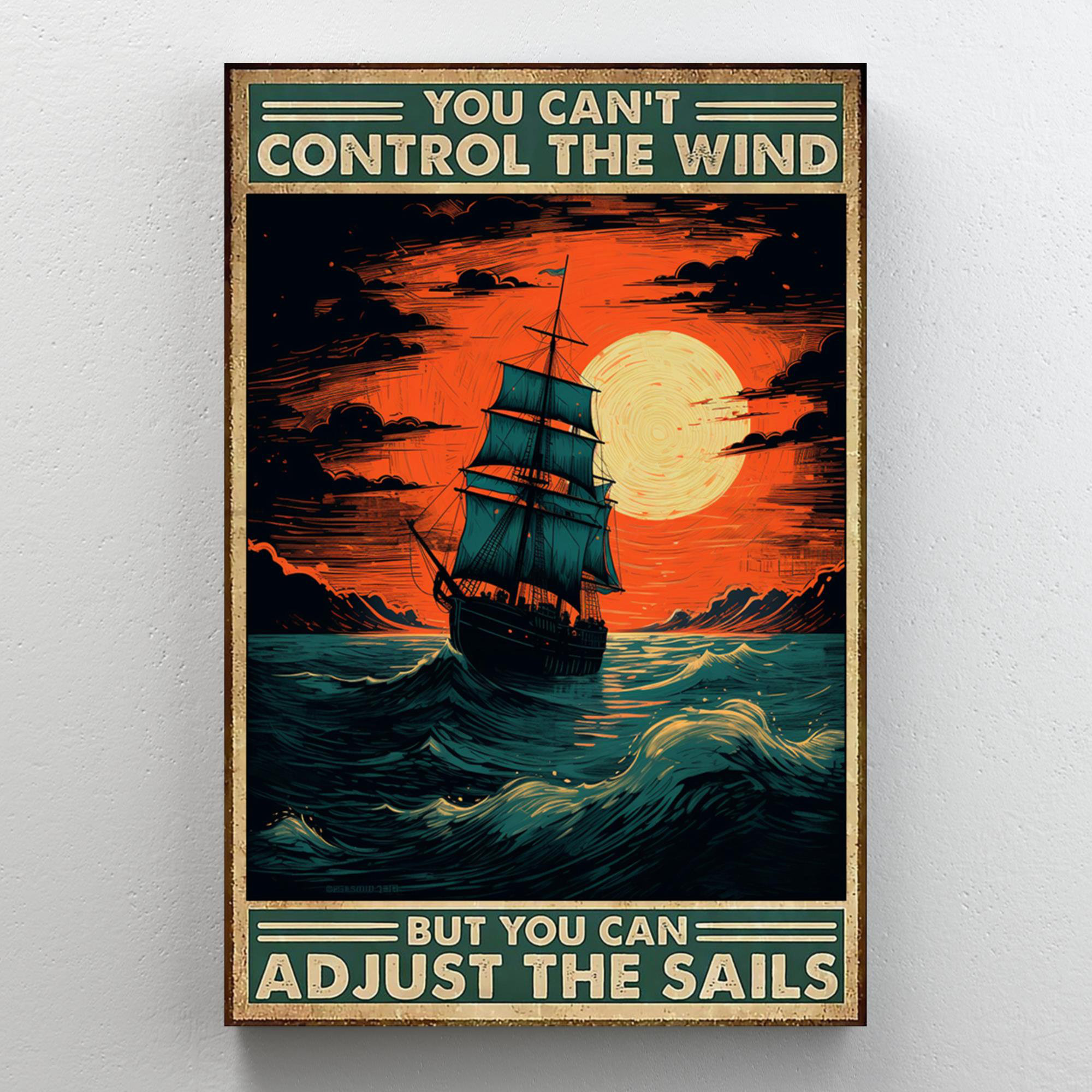 Trinx Boat You Can Adjust The Sails - 1 Piece Rectangle Graphic Art ...