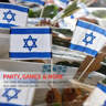 ANLEY Israel Stick flag Polyester 5 x 8 in. Flag Set | Wayfair