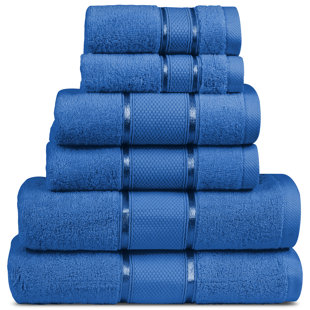 Blue Bath Towels You'll Love | Wayfair