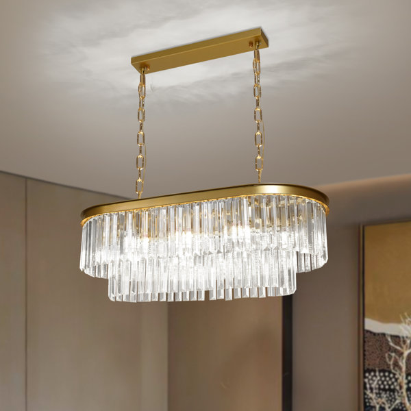 Mercer41 Laeloni 6 - Light Dimmable Oval Chandelier - Wayfair Canada