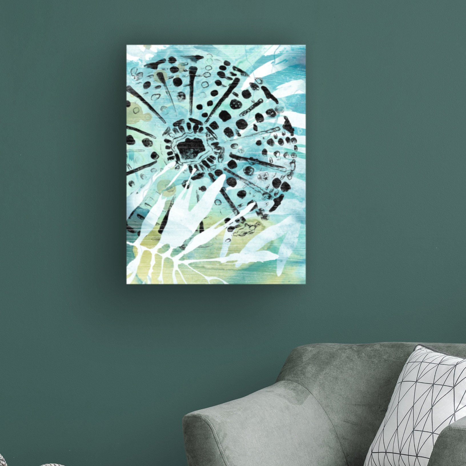 Highland Dunes June Erica Vess 'Echinoidia II' Canvas Art - Wayfair Canada