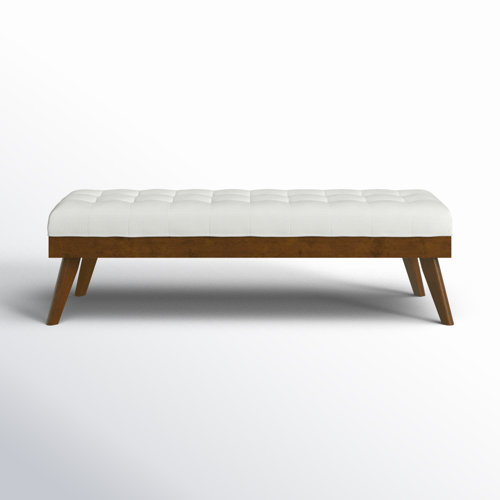 AllModern Abril Polyester Upholstered Bench & Reviews | Wayfair
