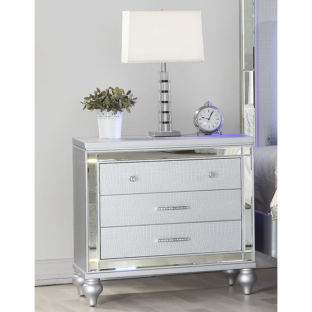 House of Hampton Table de chevet Denard et Commentaires - Wayfair Canada