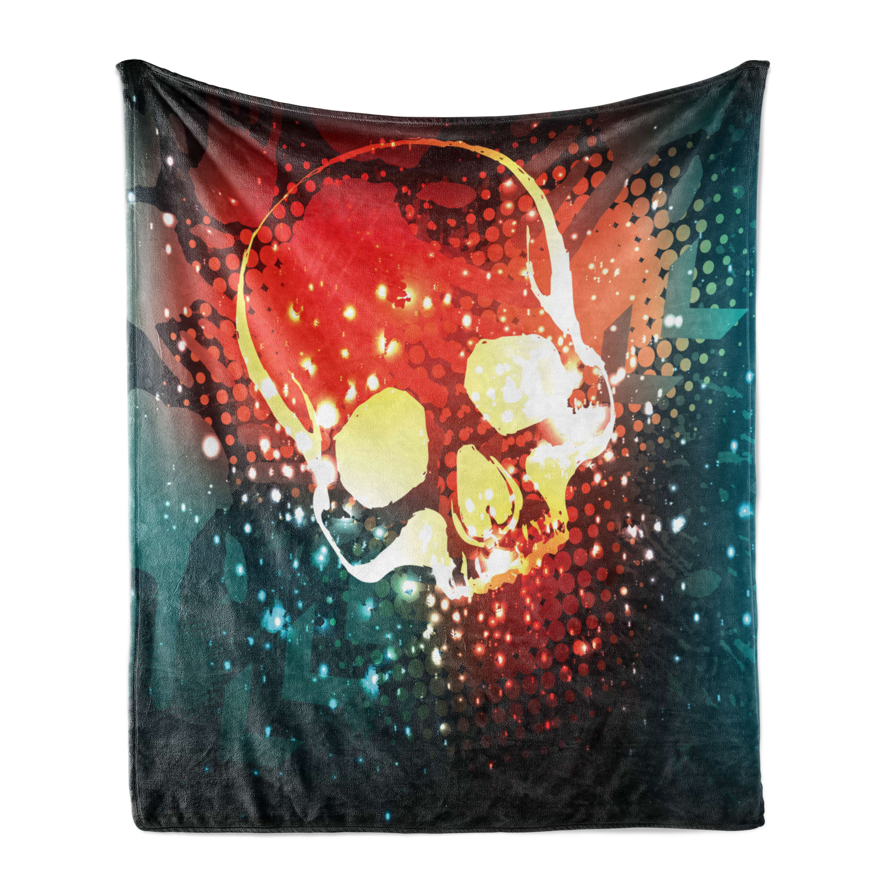 Ambesonne Digital Fleece Throw Blanket Computer Art Display | Wayfair