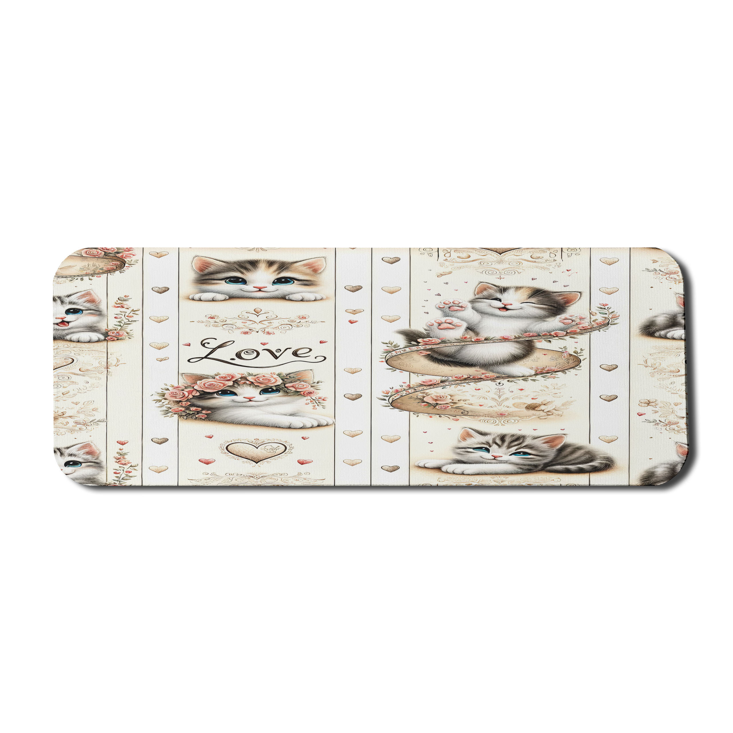 Charlton Home® Dennes Rubber Desk Pad | Wayfair