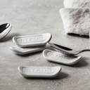 Staub White Ceramic Dinnerware Spoon Rest, Set of 4 | Perigold
