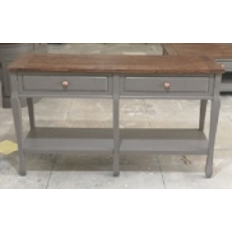 Borough Wharf Frederika 140Cm Solid Wood Console Table | Wayfair.co.uk