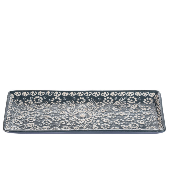 CoppermillKitchen Hand Painted Ceramic Handmade Ceramic Tray | Perigold