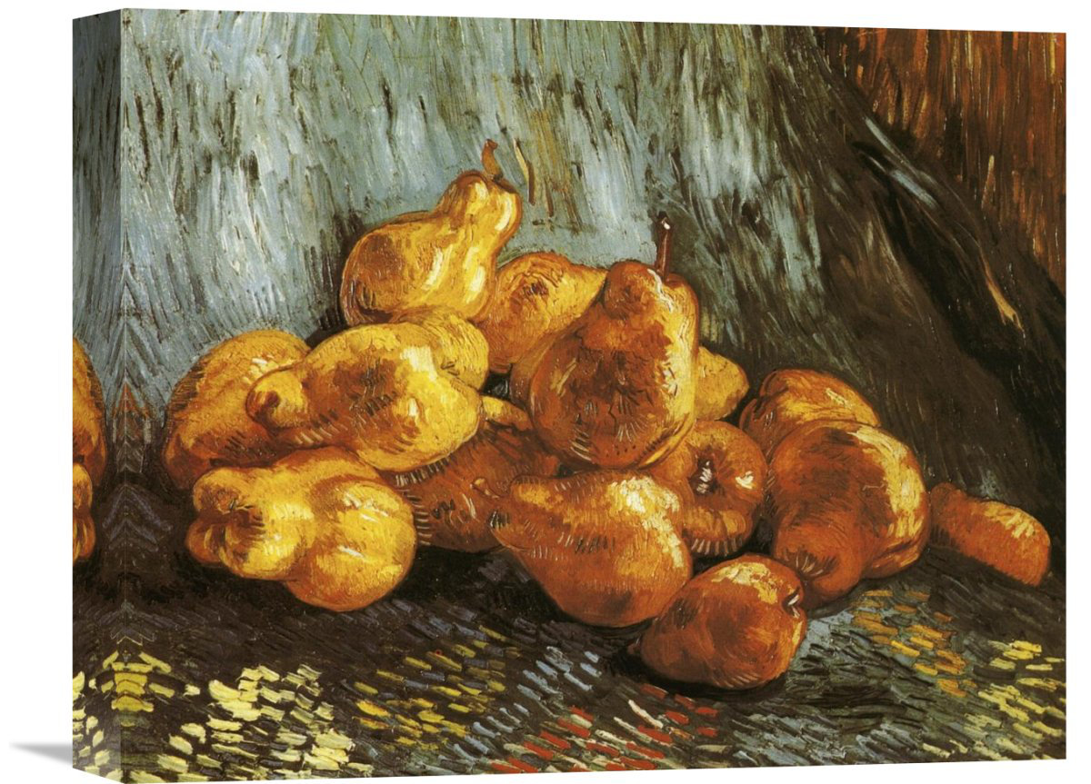 Vault W Artwork 'Pears' by Vincent van Gogh Painting Print on Wrapped ...