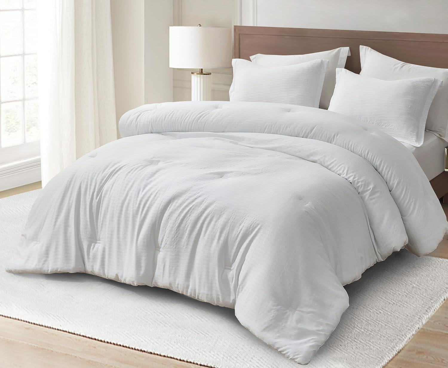 Chezmoi Collection Calvin Polyester Comforter Set & Reviews | Wayfair