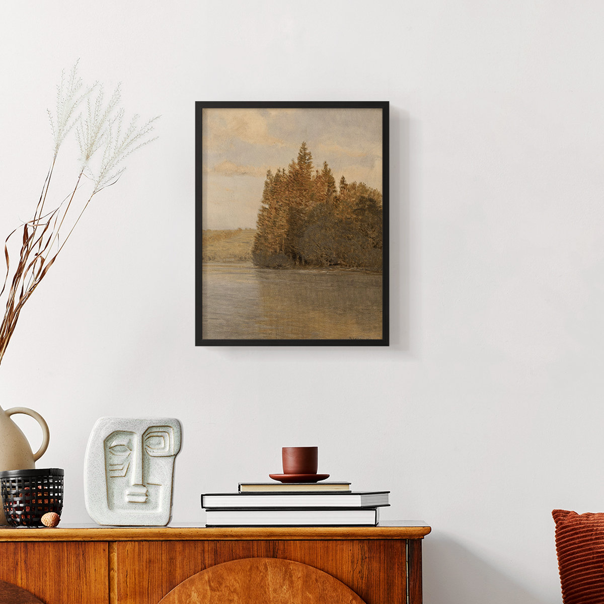 Winston Porter Vintage Landscape CLXX -Framed Print | Wayfair