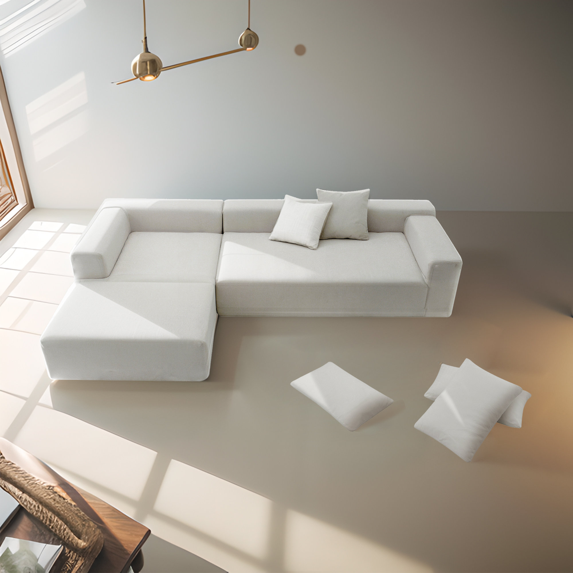 Latitude Run® Jackolyn Upholstered Sectional | Wayfair