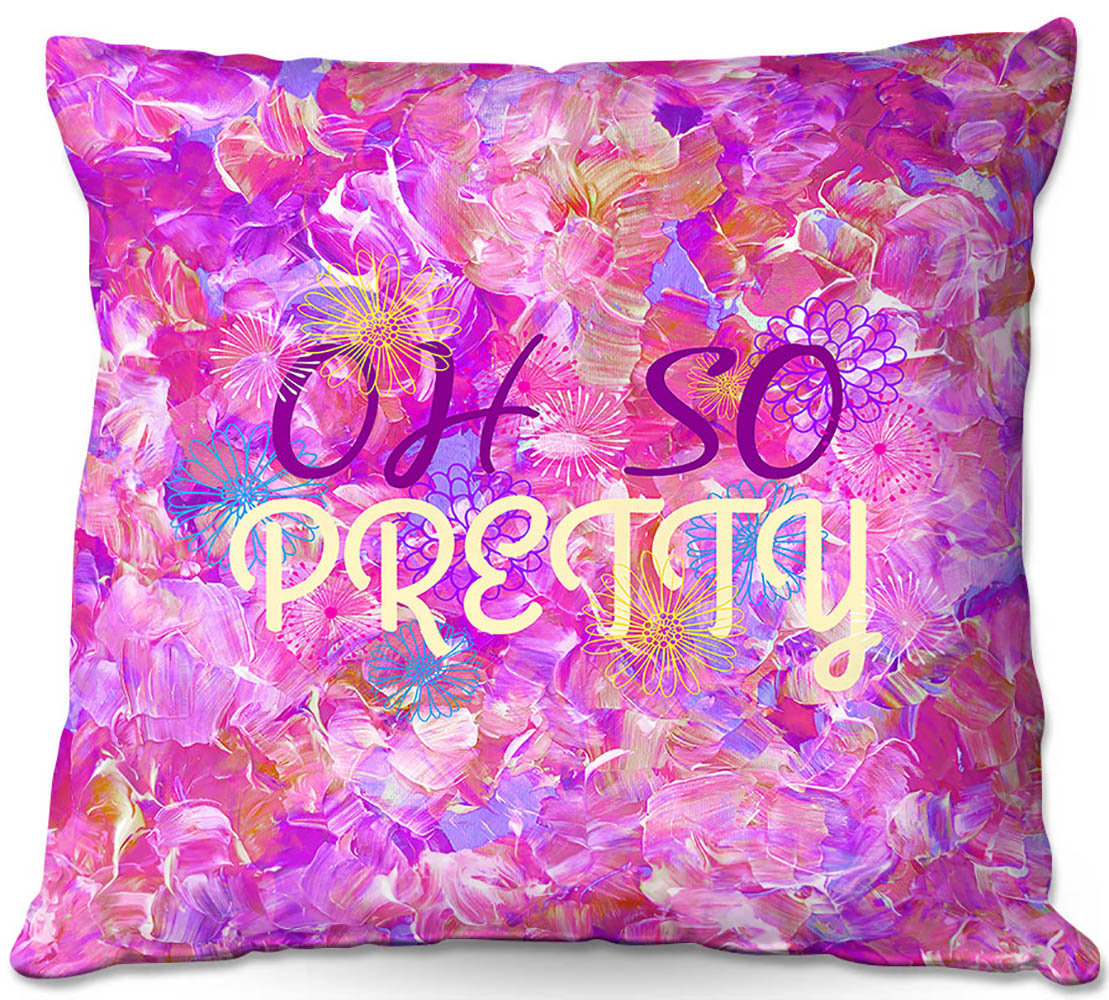 DiaNoche Designs Couch Oh So Pretty Throw Pillow | Wayfair