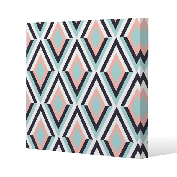 Corrigan Studio® Geometric Pattern Canvas Print | Wayfair