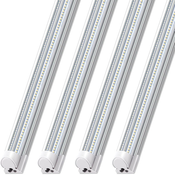 Hokku Designs Barrina 8FT LED Shop Light Fixtures, 100W 15000LM Super ...