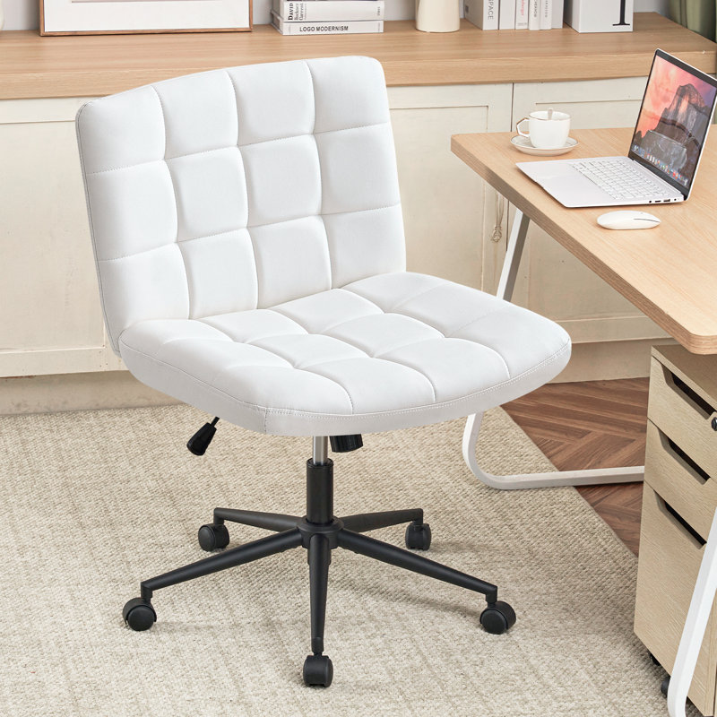 Ebern Designs Modern Task Office Chairs with Wheels Wide Task Chair ...