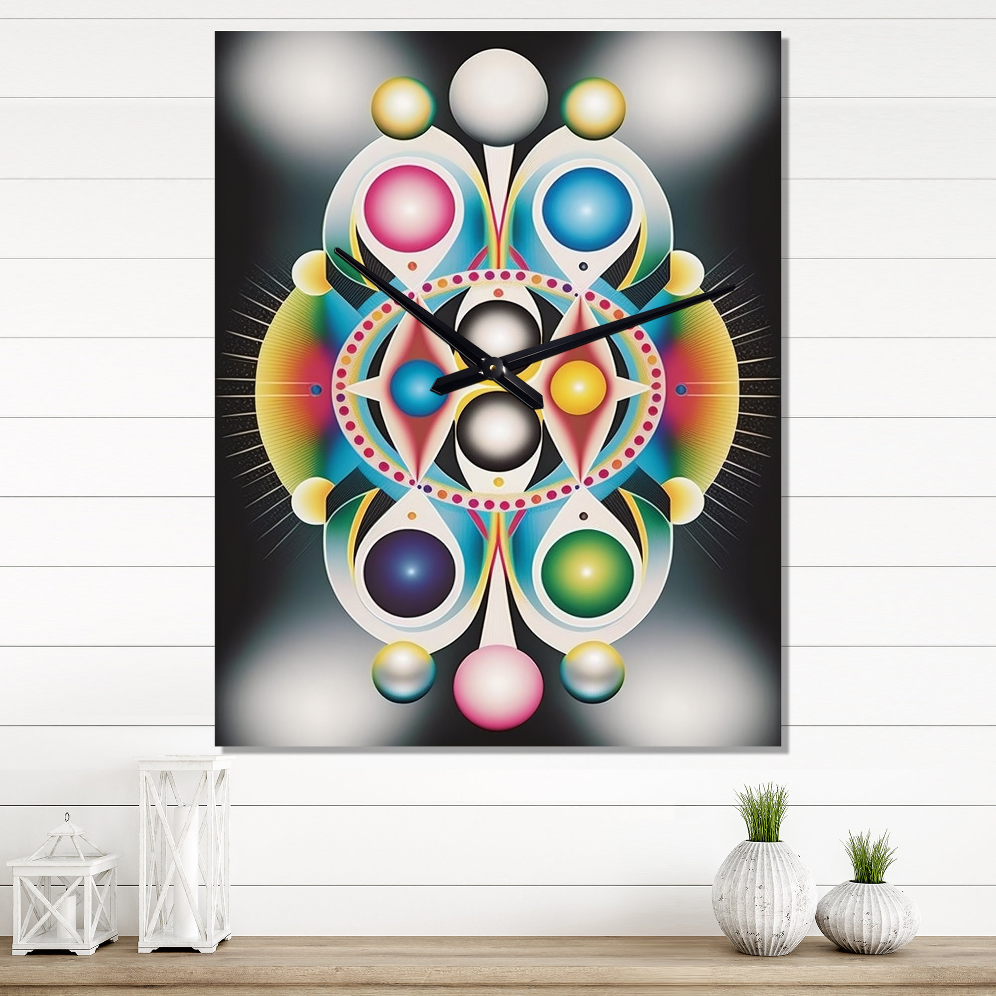 Design Art Divine Secrets Retro Abstract Illustration III - Modern ...