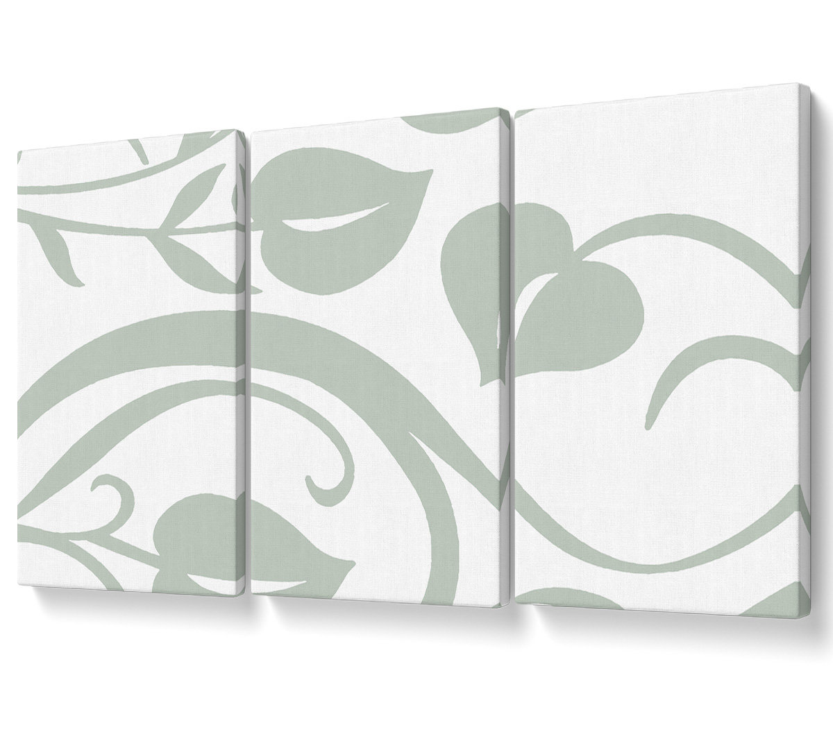 Ophelia & Co. Embodiment Of Perfection Grey Canvas 3 Panel Set ...