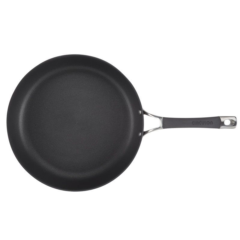 Circulon Radiance Hard Anodized Nonstick Deep Frying Pan / Skillet with ...