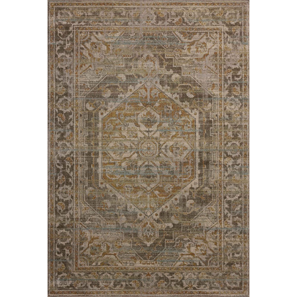 Magnolia Home by Joanna Gaines x Loloi Mona Brown Area Rug & Reviews ...