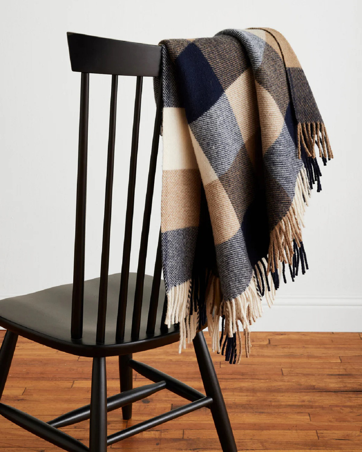 Pendleton Navy Camel Machine Washable Throw | Wayfair