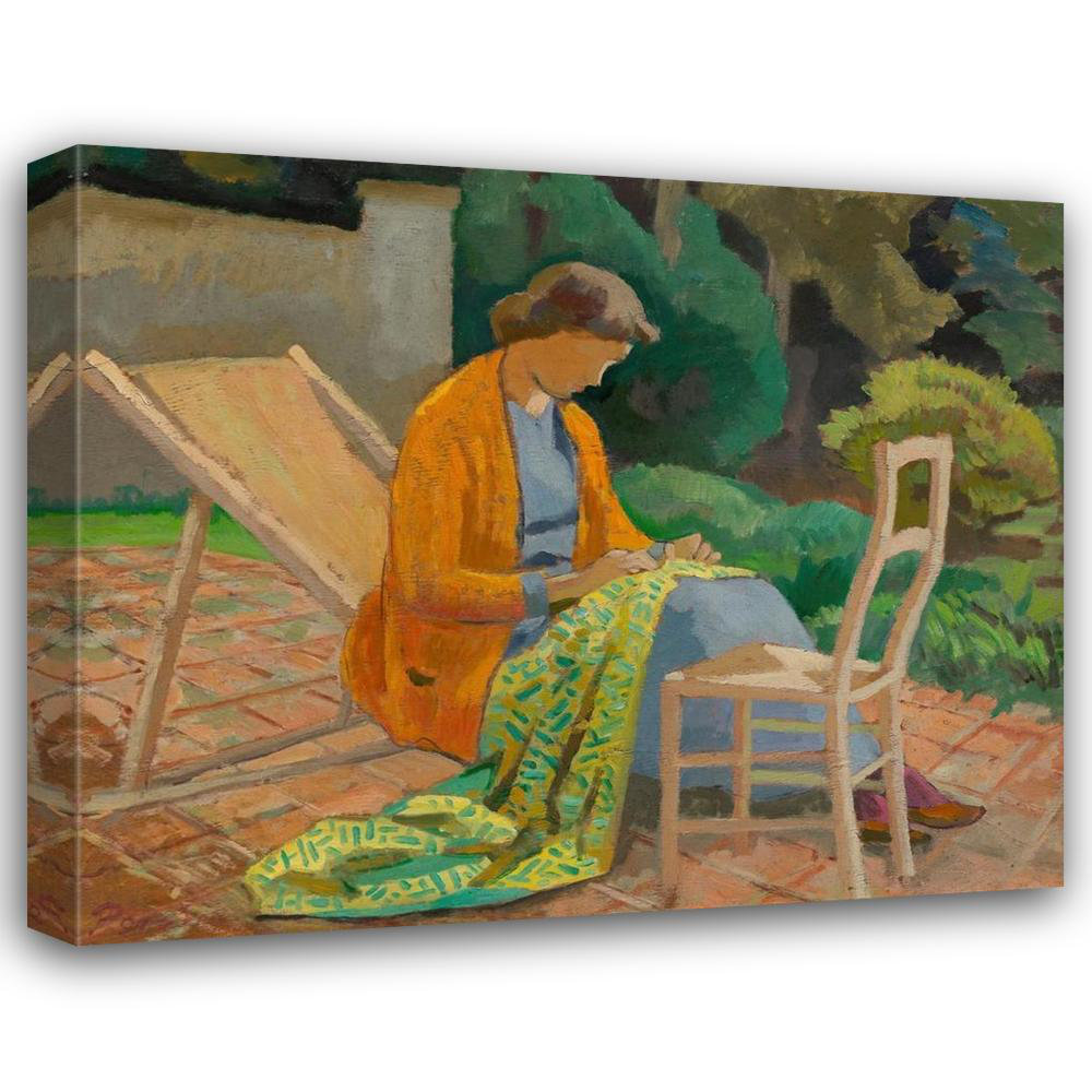 Red Barrel Studio® "Summer in the Garden" by Roger Fry - Gallery Wrap ...