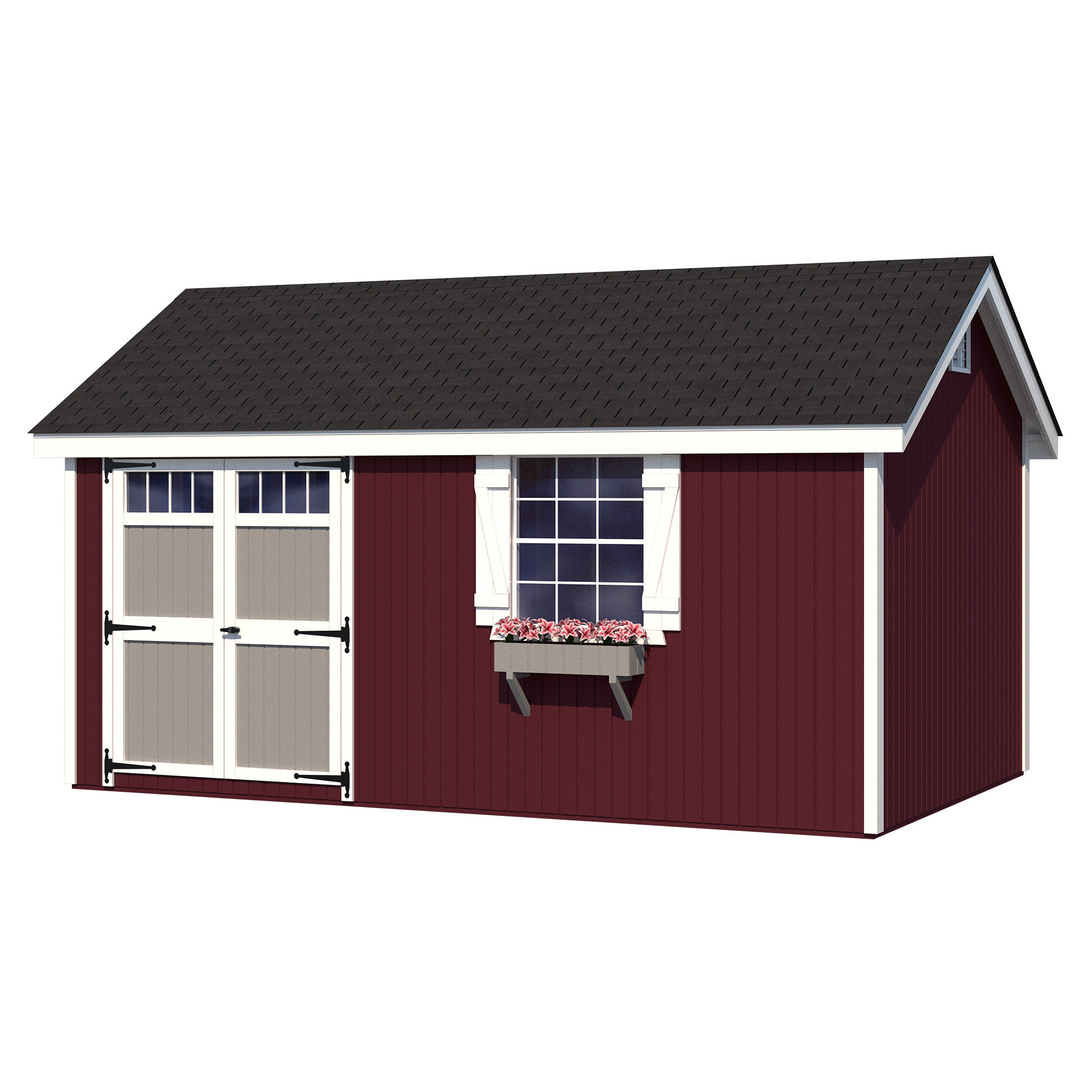 Little Cottage Co. Colonial Pinehurst Storage Shed | Wayfair